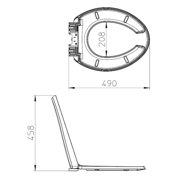 サンエイ SANEI 前割便座 PW9022-I アイボリー : Arclands Online ヤフー店 - 通販 - Yahoo!ショッピング