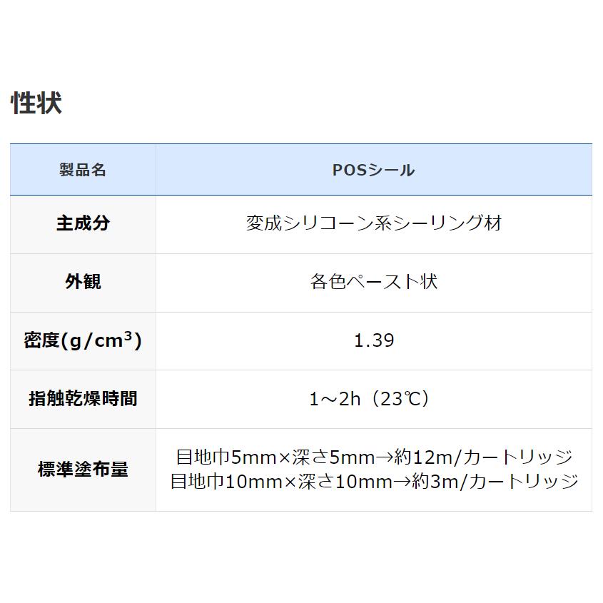 セメダイン POSシール 333ml ブラック カートリッジ SM-444 ×10個 ケース販売 : s133869 : Arclands Online ヤフー店 - 通販 - Yahoo ...