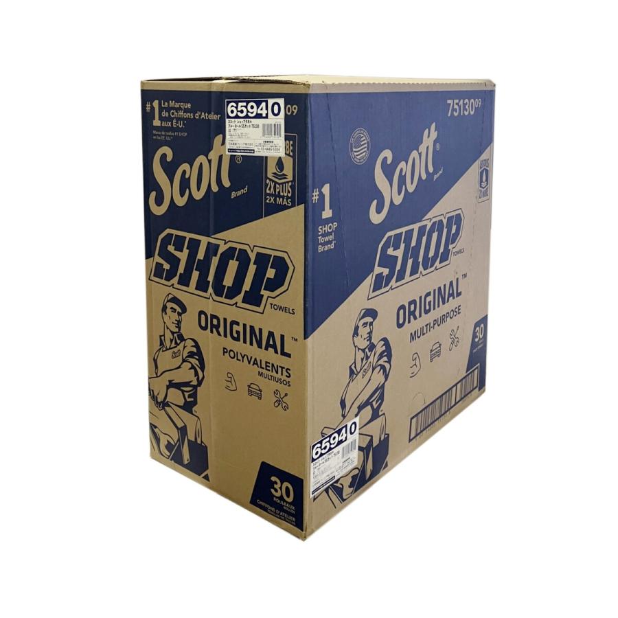 SCOTT スコット ショップタオル ブルーロール 55カット 紙ウエス ×30個 ケース販売 : Arclands Online ヤフー店 ...