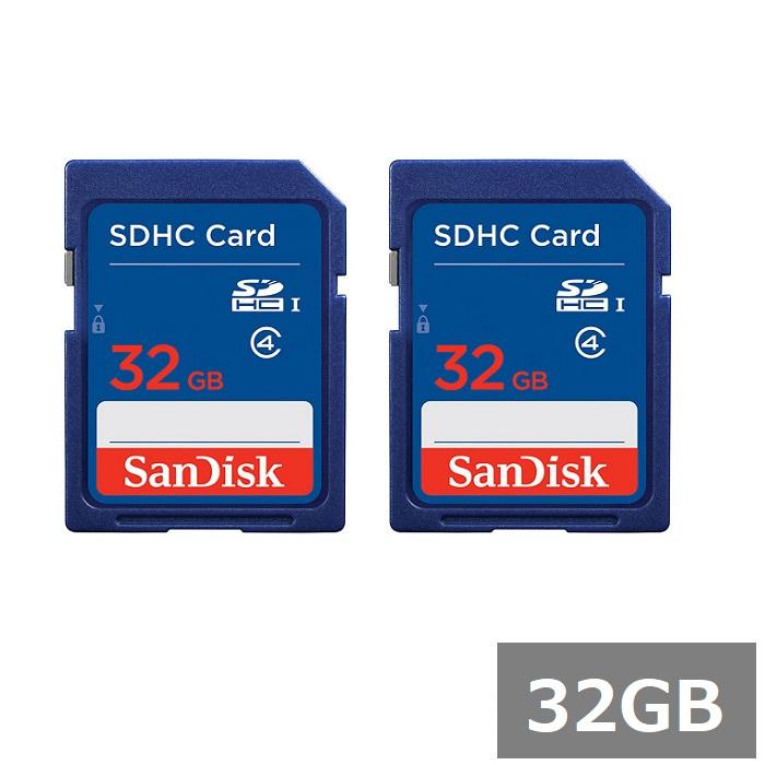 (2セット) サンディスク SDカード SDHC SDSDB-032G-B35 32GB Sandisk SDHCカード SD Class4 : SUGARTIME - 通販 - Yahoo ...