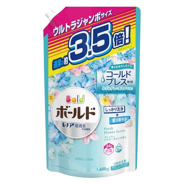 ボールドジェル フレッシュフラワーサボンの香り 詰替 ウルトラジャンボ 1,680g おすすめ液体洗剤 P&G ボールド 洗濯 洗剤 : kzpg-529 : SUGARTIME - 通販 ...