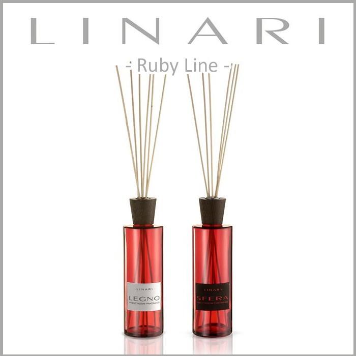 LINARI リナーリ リードディフューザー ルビー ライン ( ナチュラルスティック ) 500ml : ランプベルジェ専門店 クレール - 通販 - Yahoo!ショッピング