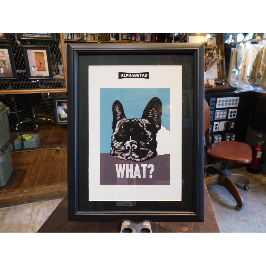 【D9.WHAT？】アルファベータスオリジナルデジタルアート デジタルイラスト 額装込み : LAMPS - 通販 - Yahoo!ショッピング