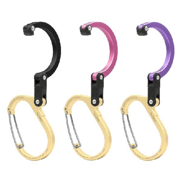 HEROCLIP Small 限定カラー ヒーロークリップ スモール 静止荷重 22kg カラビナ型フック バックハンガー 国内正規品 ...