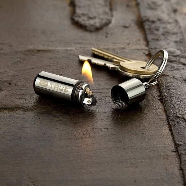 TRUE UTILITY ファイヤースタッシュ 超コンパクト オイルライター トゥルーユーティリティー キーリング付属 : MONOLAB ...