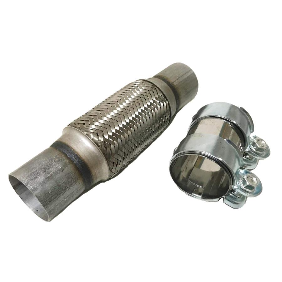 [CFT TIME]フレキシブル パイプ ジャバラ マフラー ステンレス マフラーバンド エキゾースト連結パイプ (2) : Lanihonua - 通販 - Yahoo!ショッピング