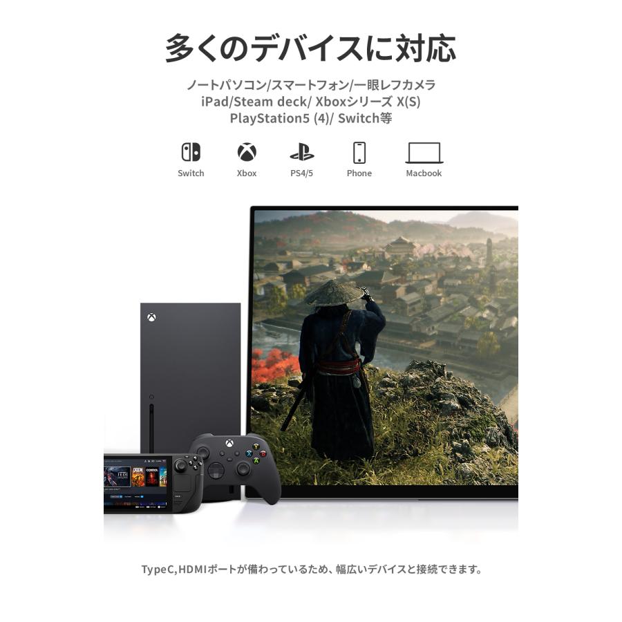 EHOMEWEI モバイルモニター RQ-170NW 高性能 2.5K 高画質 EHOMEWEI モバイルモニター RQ-170NW 高性能 2.5K 高画質