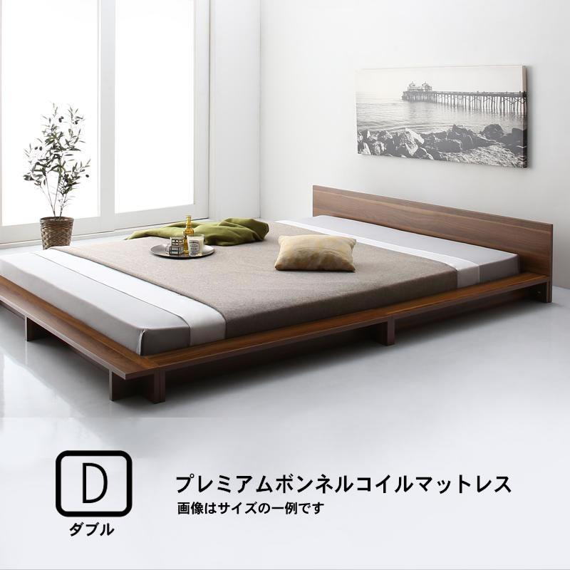 フロア ステージベッド プレミアムボンネルコイル ダブル : LANRANヤフー店 - 通販 - Yahoo!ショッピング