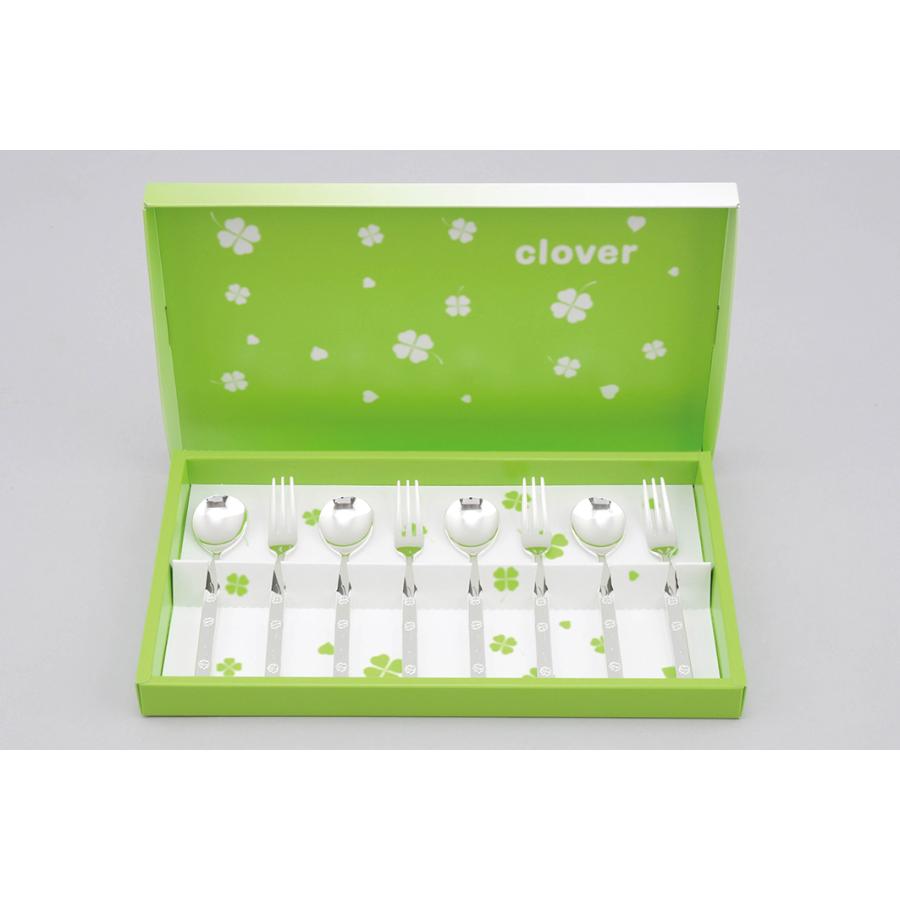 四つ葉のクローバー カフェケーキセット8pc(CV-8)コーヒースプーン ヒメフォーク ステンレス 銀メッキ ハッピー カトラリー 洋食器【日本製】 : パレットYahoo!ショップ - 通販 ...