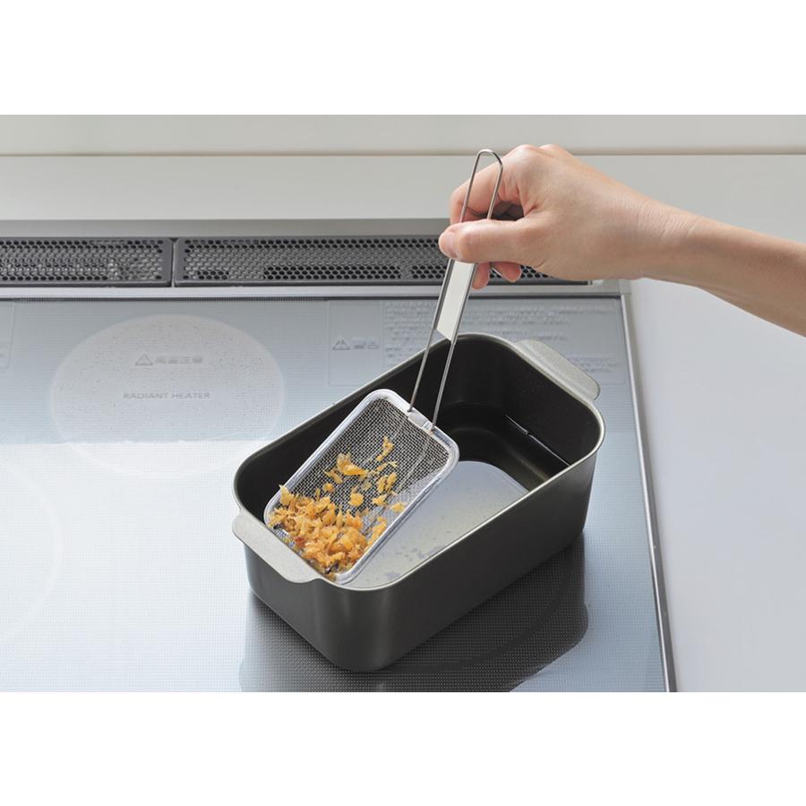 すくい油きり角型 天ぷら名人 (TM-09) メーカー直営 正規代理店 : パレットYahoo!ショップ - 通販 - Yahoo!ショッピング