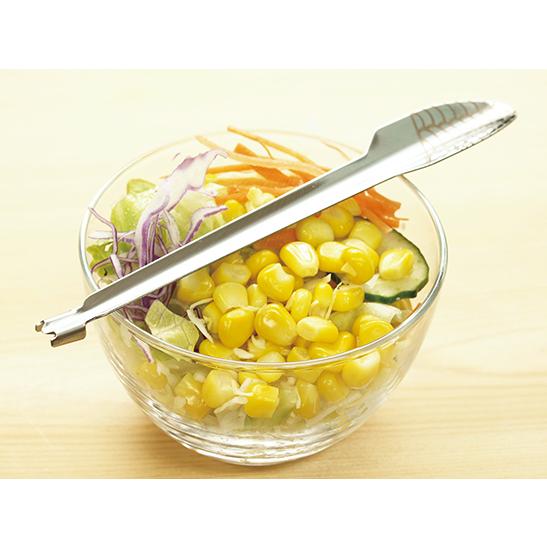 TRAMD 粒取り名人 NIPPON (TP-100) ステンレス シンプル キッチンツール 下ごしらえ コーン トウモロコシ 実取り 粒取り トッピング サラダ【日本製】 : パレット ...