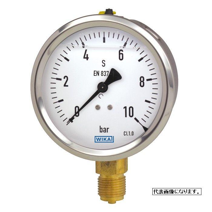 WIKA ステンレスケースグリセリン入圧力計 213.53-63-100H : 機械工具のラプラス - 通販 - Yahoo!ショッピング