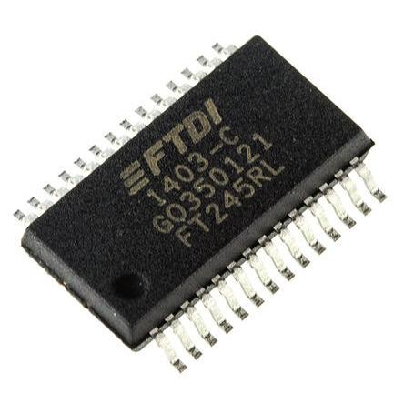 FTDI Chip USBシリアルUARTインターフェースIC 28ピン SSOP FT245RL : 機械工具のラプラス - 通販 ...