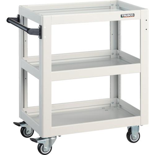 TRUSCO ツールワゴン ドルフィン 600×400 ウレタン車輪 ホワイト （ 454-7675 ） : 機械工具のラプラス - 通販 - Yahoo!ショッピング