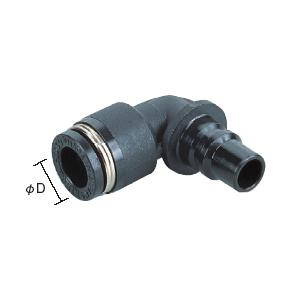 PISCO（ピスコ）ライトカップリング15 エルボプラグ【D：8mm】 CPP15L-8B : 機械工具のラプラス - 通販 - Yahoo!ショッピング