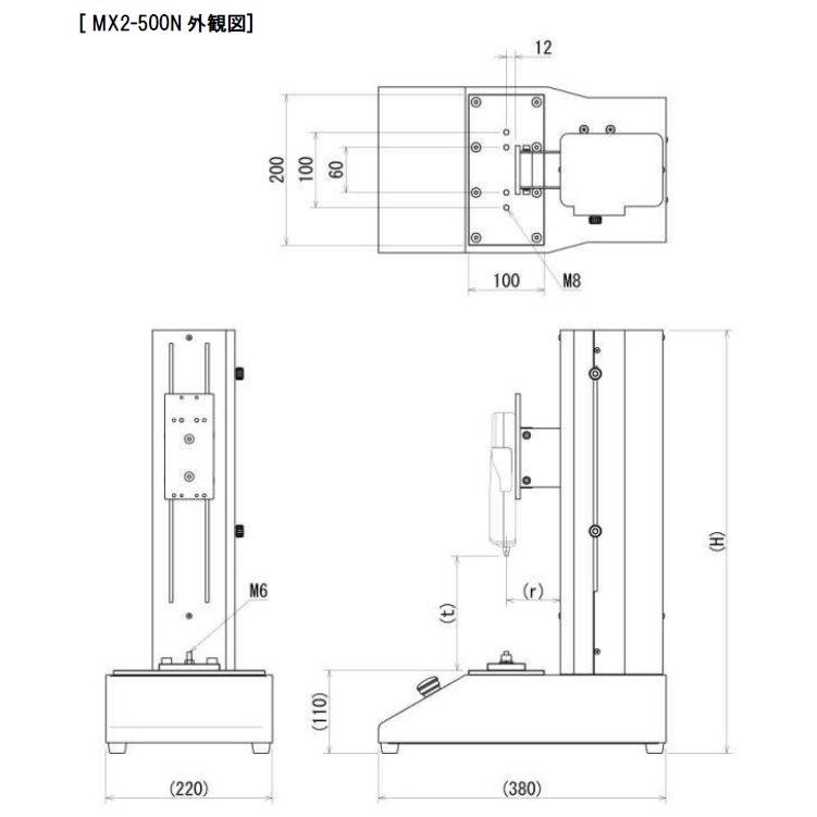 イマダ 縦型電動スタンド ロングストローク仕様 MX2-500N-L : 機械工具のラプラス - 通販 - Yahoo!ショッピング