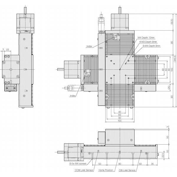 神津精機 自動XYステージ YA10A-L1 : 機械工具のラプラス - 通販 - Yahoo!ショッピング