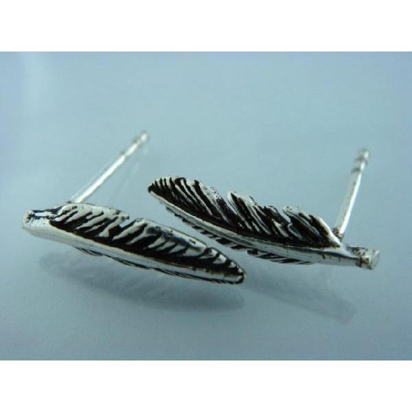 シルバーピアス 羽根 スタッドピアス a116 (a-3-1) 送料無料 :a116:シルバーとアクセサリーのゆかたん - 通販 - Yahoo!ショッピング