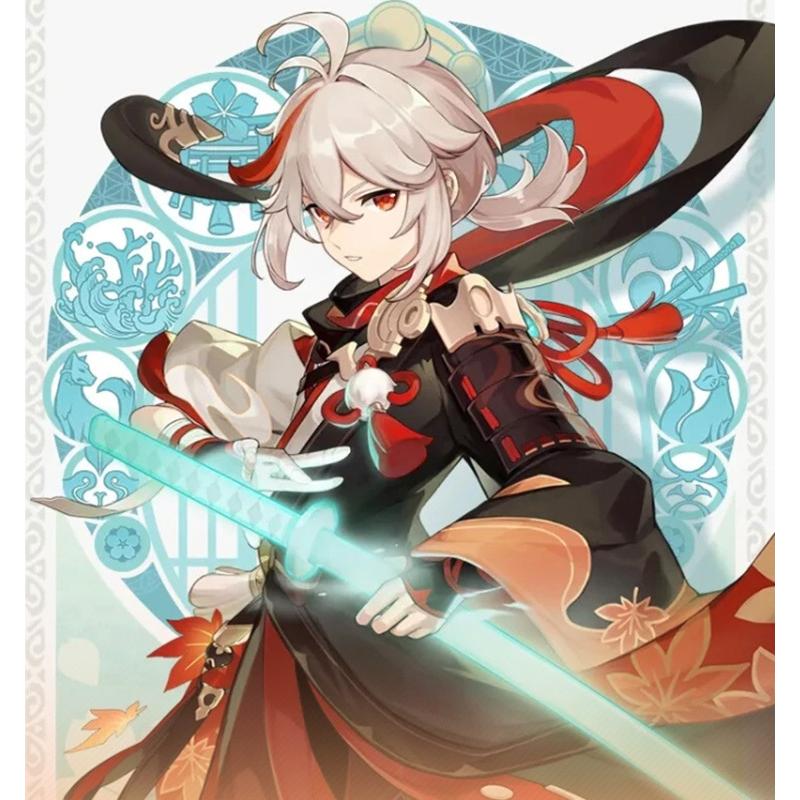 原神 Genshin 稲妻 楓原万葉-かえではら かずは コスプレ衣装