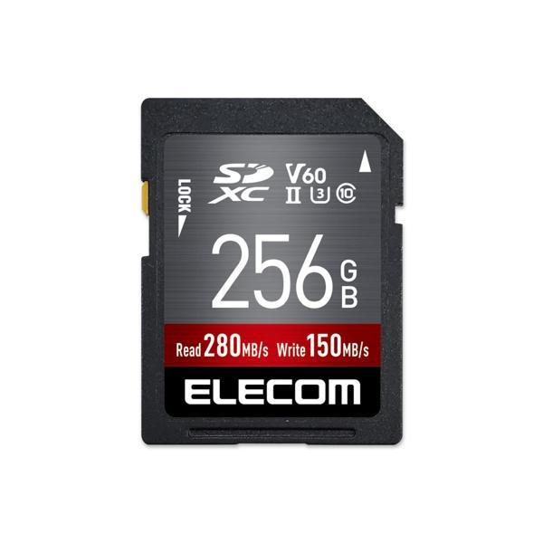 ELECOM（エレコム） MF-FS256GU23V6R UHS-II SDXCメモリカード 256GB ELECOM : LARGO Yahoo!店 - 通販 - Yahoo!ショッピング