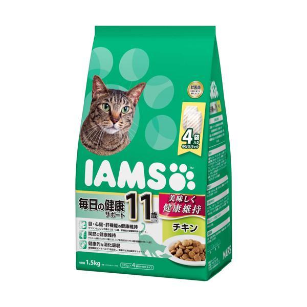 MARS（ペット用品、食品） マースジャパン アイムスキャットフード 11歳以上用 毎日の健康サポート チキン 1.5kgドライフード ...