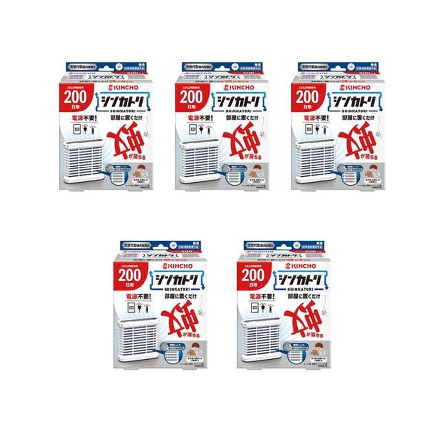 KINCHO 5個セット 金鳥 シンカトリ 200日 無臭 セット キンチョー : LARGO Yahoo!店 - 通販 - Yahoo!ショッピング