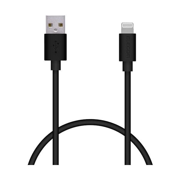 ELECOM エレコム MPA-UAL05BK スタンンダードLightningケーブル 0.5m ライトニングケーブル : LARGO Yahoo!店 - 通販 - Yahoo!ショッピング