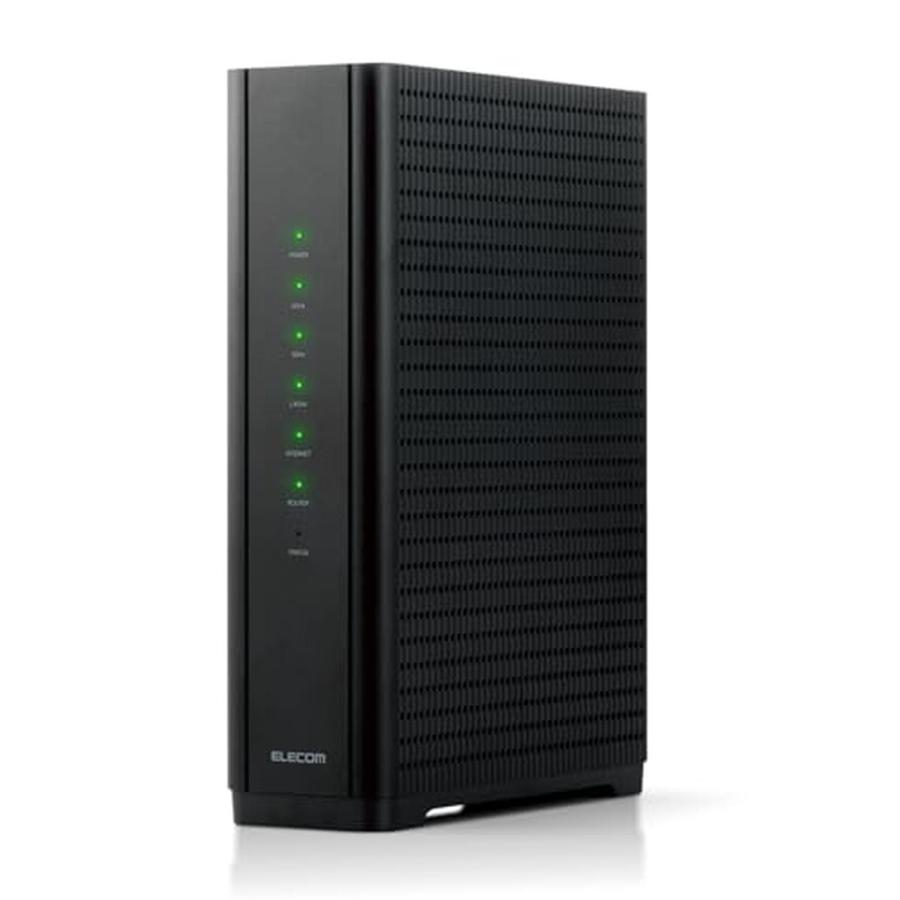 ELECOM エレコム WiFiルーター 無線LAN WiFi7 5765＋2882＋688Mbps 有線10Gbps F-Secure EasyMesh WRC-BE94XSD-B ...