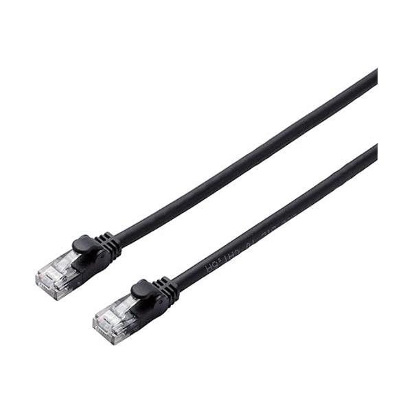 ELECOM（エレコム） LANケーブル CAT6A 3m 爪折れ防止コネクタ cat6a準拠 ブラック LD-GPAYBK3 : LARGO Yahoo!店 - 通販 - Yahoo!ショッピング