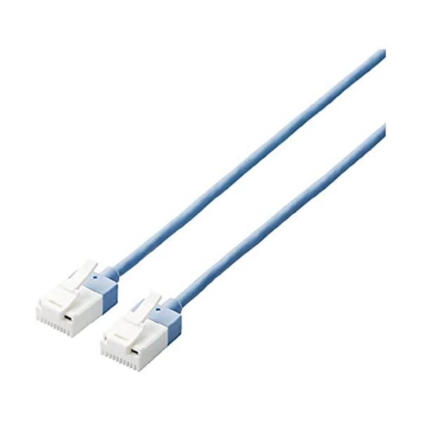 ELECOM エレコム LANケーブル CAT6A 7m ツメが折れない cat6a準拠 スーパースリム ブルー LD-GPASST BU70 : LARGO Yahoo!店 - 通販 ...