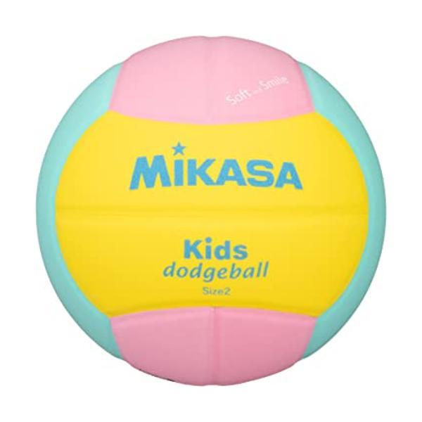 MIKASA（スポーツ） ミカサ(MIKASA) スマイルドッジボール 2号 160g 黄/ピンク/緑 SD20-YP : LARGO Yahoo!店 - 通販 - Yahoo!ショッピング