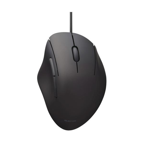ELECOM エレコム マウス SHELLPHA 有線 静音 5ボタン Sサイズ 抗菌仕様 ブラック M-SH21UBSKBK : LARGO Yahoo!店 - 通販 - Yahoo!ショッピング