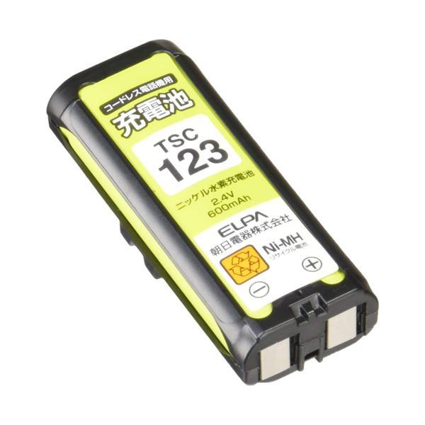 ELPA エルパ 電話機用充電池 パナソニック他同等品 電池パック 2.4V 600mAh ニッケル水素充電池 TSC-123 : LARGO Yahoo!店 - 通販 - Yahoo!ショッピング