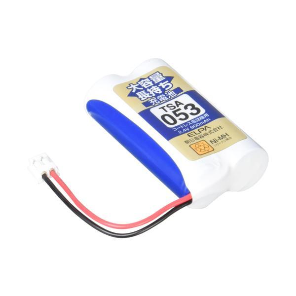 Pioneer エルパ 大容量長持ち充電池 パイオニア他同等品 2.4V 900mAh ニッケル水素充電池 TSA-053 : LARGO Yahoo!店 - 通販 - Yahoo!ショッピング