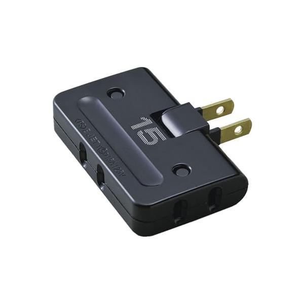ELPA エルパ コーナータップ コンセント 電源タップ 3個口 A-36H BK : LARGO Yahoo!店 - 通販 - Yahoo!ショッピング