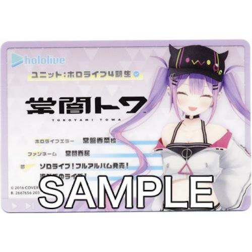 ホロライブ カードダス hololive&hololive ERROR メタリックパスコレクション 2 常闇トワ : らしんばん通販 Yahoo!店 - 通販 - Yahoo!ショッピング