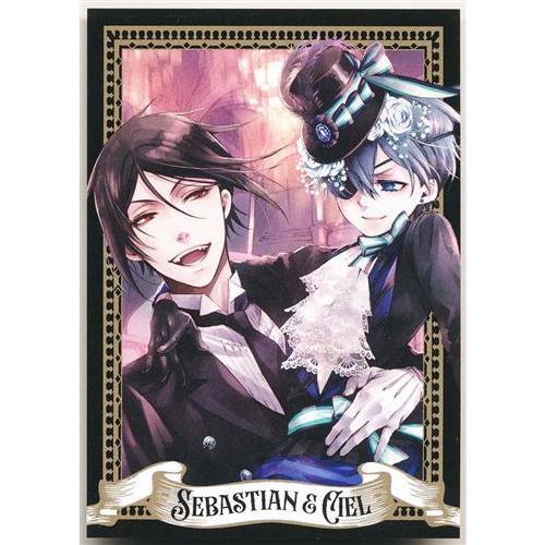 黒執事 Black Label BITTER RABBIT CAFE AND SHOP ショップ会場限定 特典フォトカード セバスチャン・ミカ ...