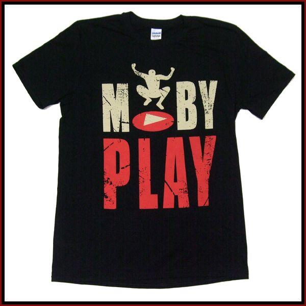 MOBY - DISTRESSED PLAY / モービー オフィシャル バンドTシャツ ロックTシャツ : LAST BANDIT ...