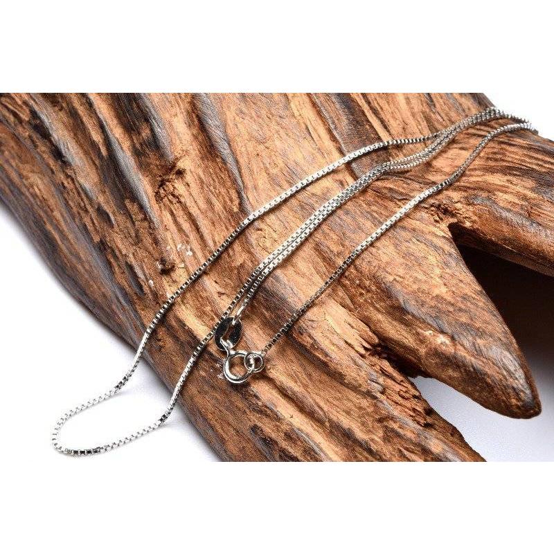 Silver925 シルバー925 ベネチアンチェーン ネックレスチェーン 約45cm_KZ140-10 : ラトリエ - 通販 - Yahoo!ショッピング