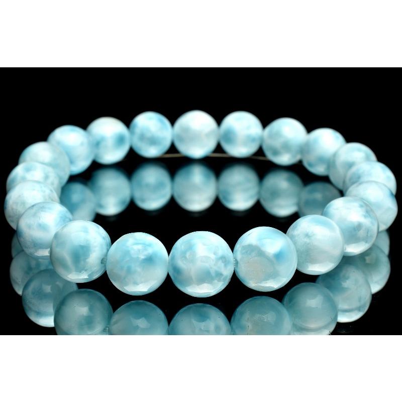 【1点物】AAA+☆くっきり亀甲模様 ラリマー 9-9.5mm ブレスレット _MA3391 : ラトリエ - 通販 - Yahoo!ショッピング