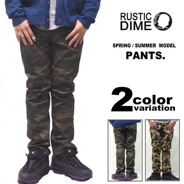 ラスティックダイム rustic dime スキニー パンツ 迷彩 メンズ : LATTACHE(ラタッシュ) - 通販 - Yahoo!ショッピング