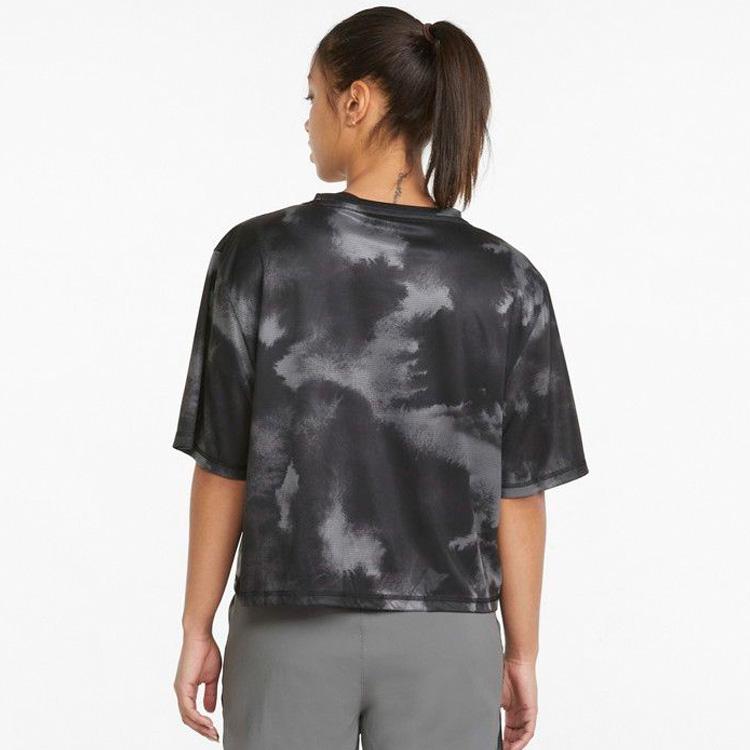 PUMA プーマ ショート丈 Tシャツ 半袖 ショート丈 半袖 Tシャツ TEE シャツ スポーツウェア トレーニングシャツ : 521906 ...