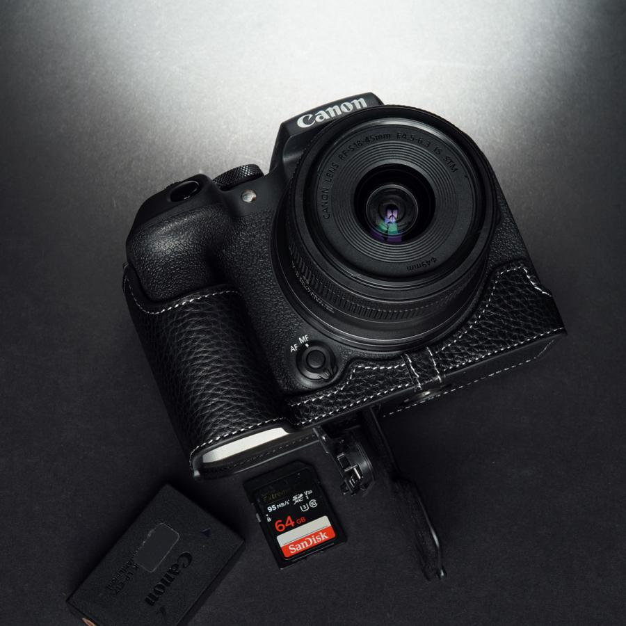 TP Original Canon EOS R10 用 ボディーハーフケース ブラック [国内正規品] : スマイルカメラYahoo店 - 通販 - Yahoo!ショッピング