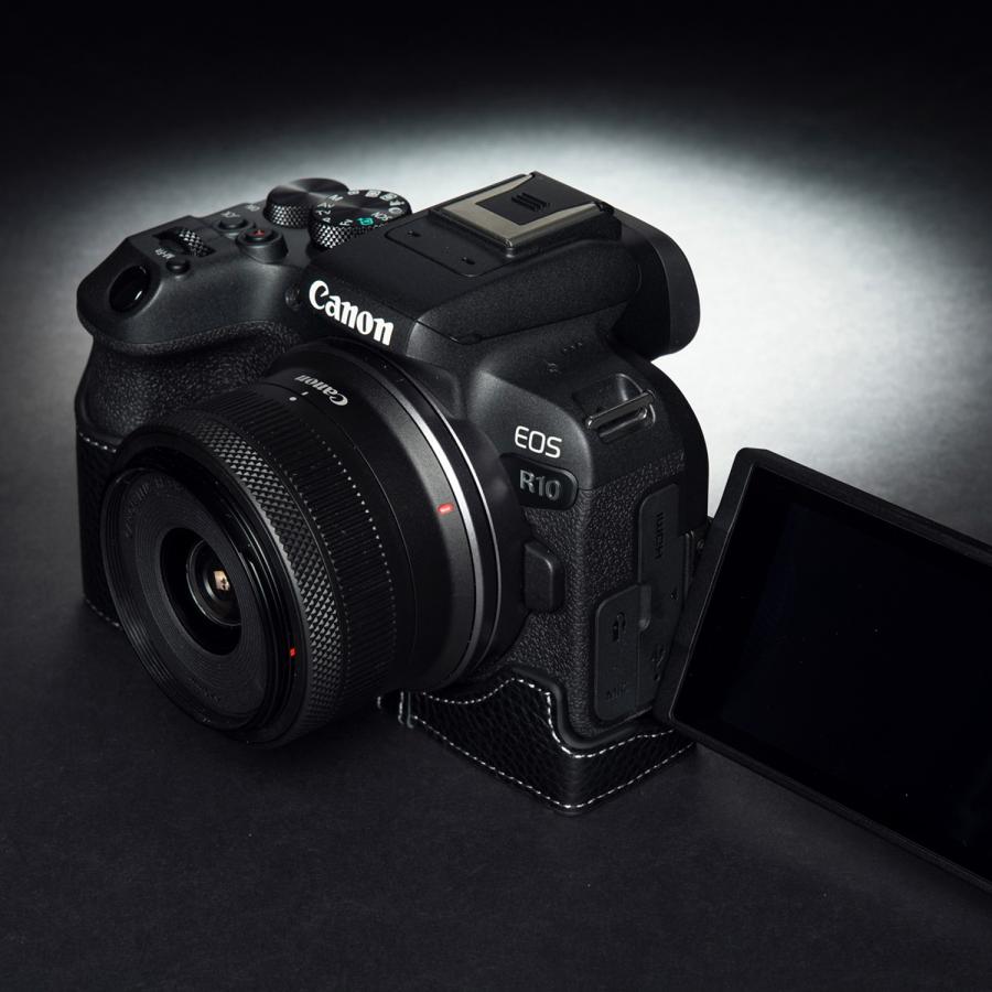 TP Original Canon EOS R10 用 ボディーハーフケース ブラック [国内正規品] : スマイルカメラYahoo店 - 通販 - Yahoo!ショッピング