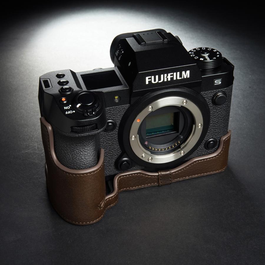 TP Original FUJIFILM X-H2S 用 ボディーハーフケース ダークブラウン [国内正規品] : スマイルカメラYahoo店 ...