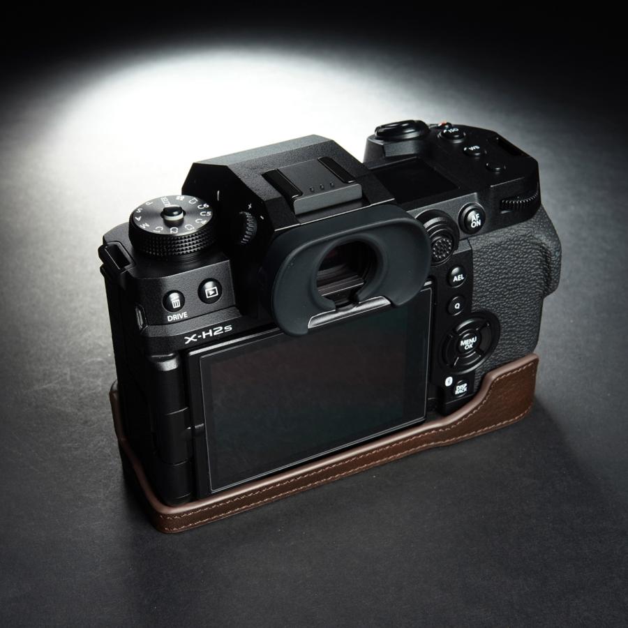 TP Original FUJIFILM X-H2S 用 ボディーハーフケース ダークブラウン [国内正規品] : スマイルカメラYahoo店 ...