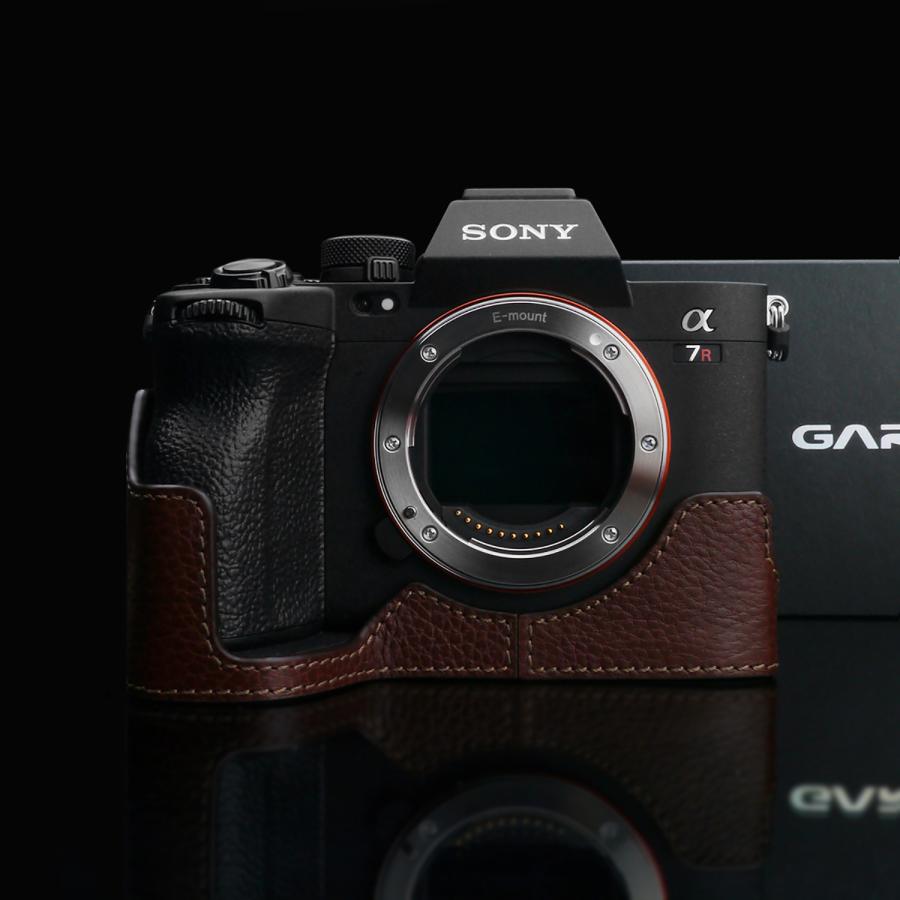 GARIZ GARIZ SONY α7R V 用 本革カメラケース XS-CHA7RM5BR ブラウン : スマイルカメラYahoo店 ...