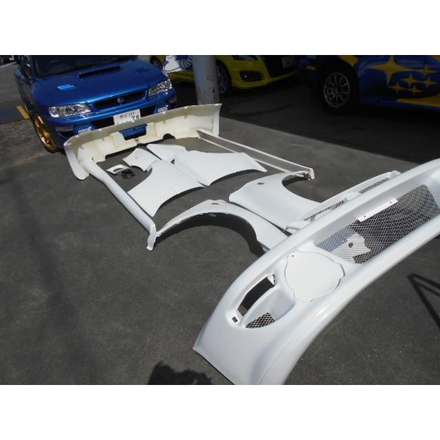 WRC CUSTOM WIDE BODY FULL KIT 22Bモデル FRP製 GC8型 4DR セダン用 受注生産 未塗装 送料別途 ...