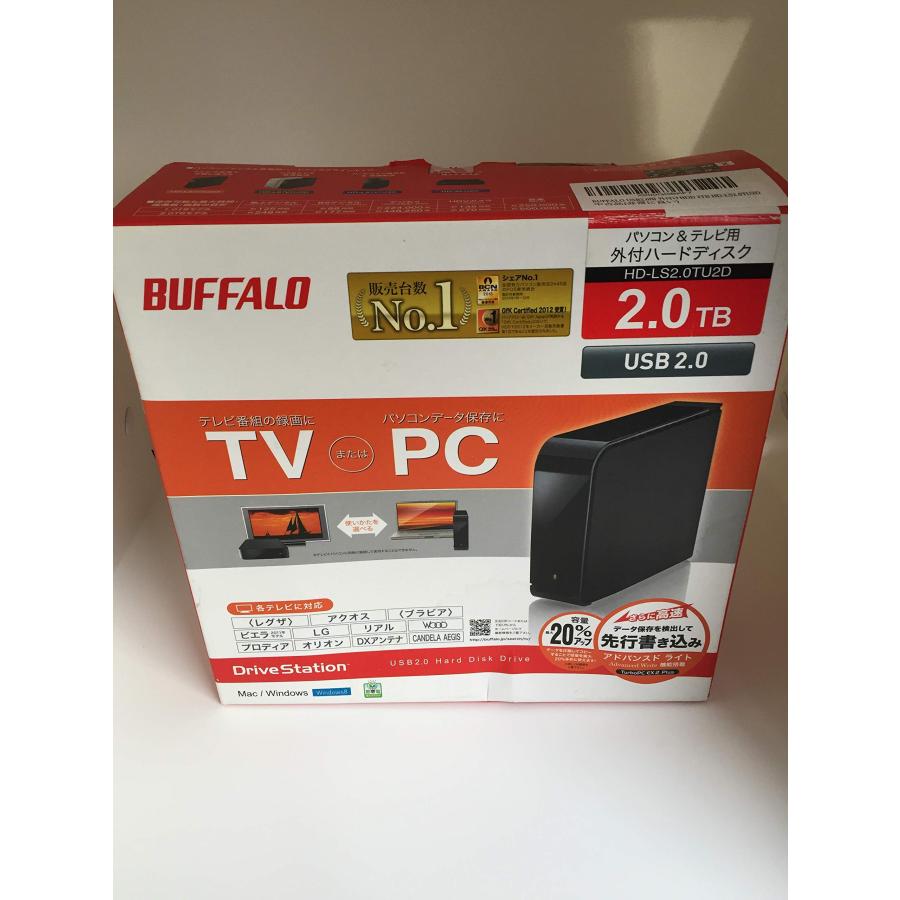 BUFFALO USB2.0用 外付けHDD 2TB HD-LS2.0TU2D : Laurea - 通販 - Yahoo!ショッピング