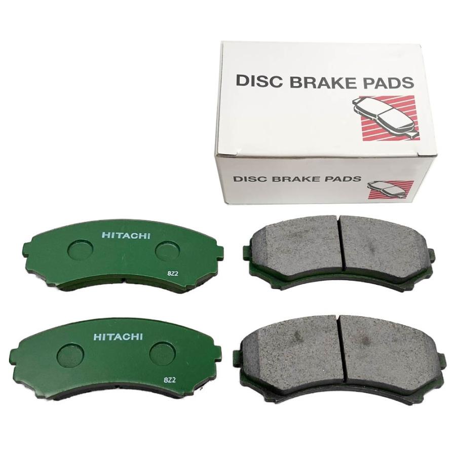 日立 ブレーキパッド HM003 三菱 パジェロ V55W V63W V73W V65W V75W V77W V68W V78W V83W V87W など フロント用 ディスクパッド フロント ...